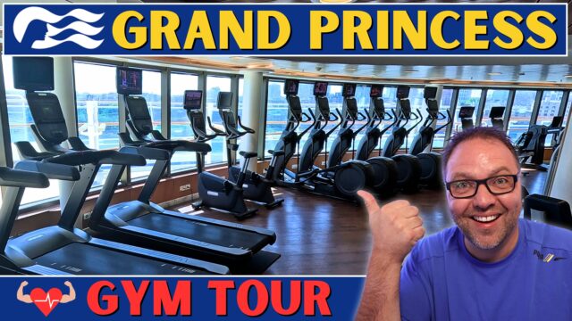 🏋️‍♂️ Grand Princess Fitness Center Tour – Complimentary Cruise Ship ...